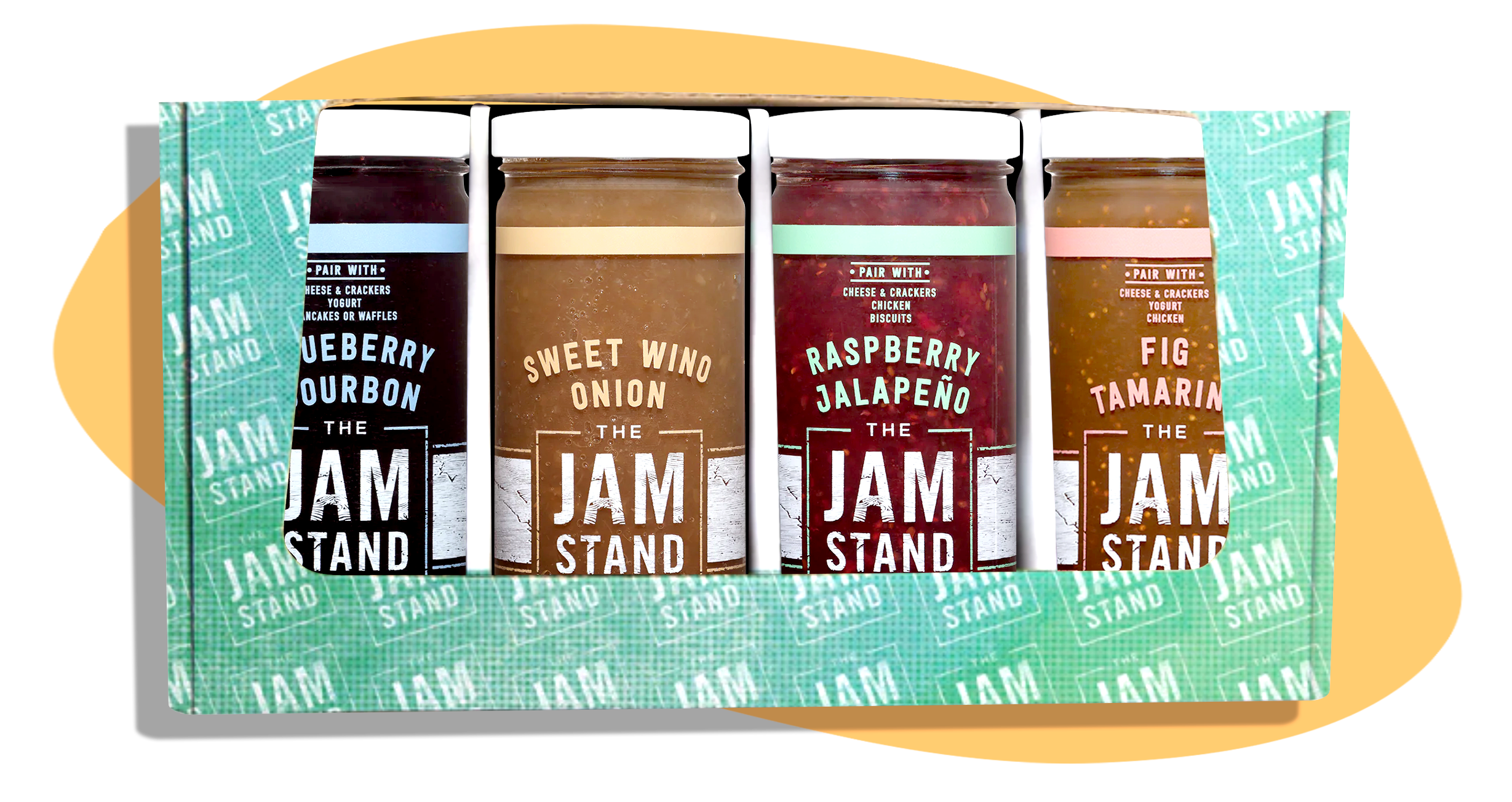 The Jam Stand | Jam Gift Set: 4 Jars of Unique Specialty Jams