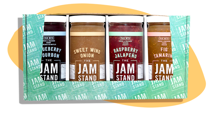 The Jam Stand | Jam Gift Set: 4 Jars of Unique Specialty Jams