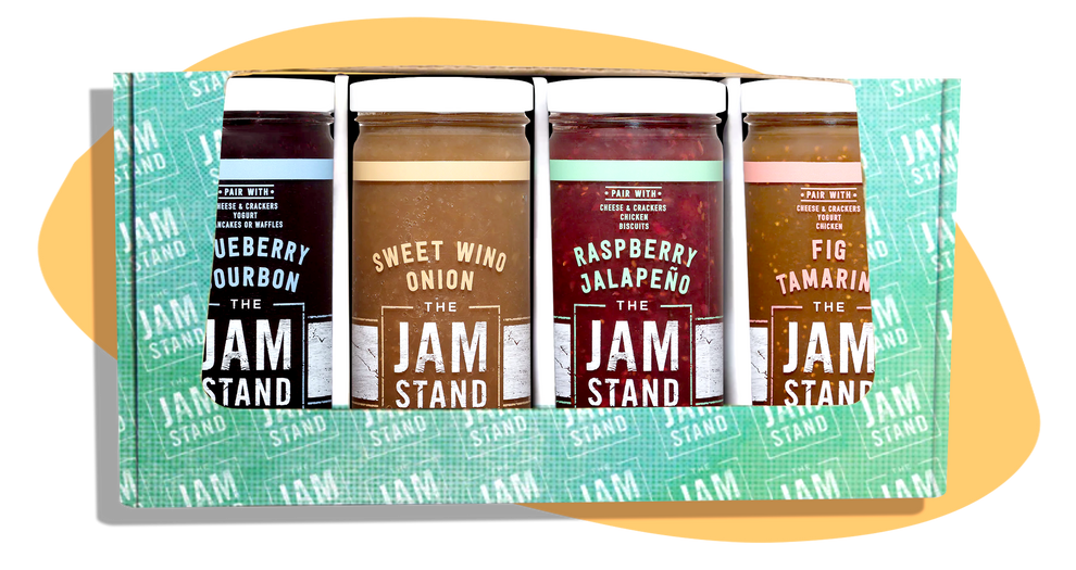 The Jam Stand | Jam Gift Set: 4 Jars of Unique Specialty Jams